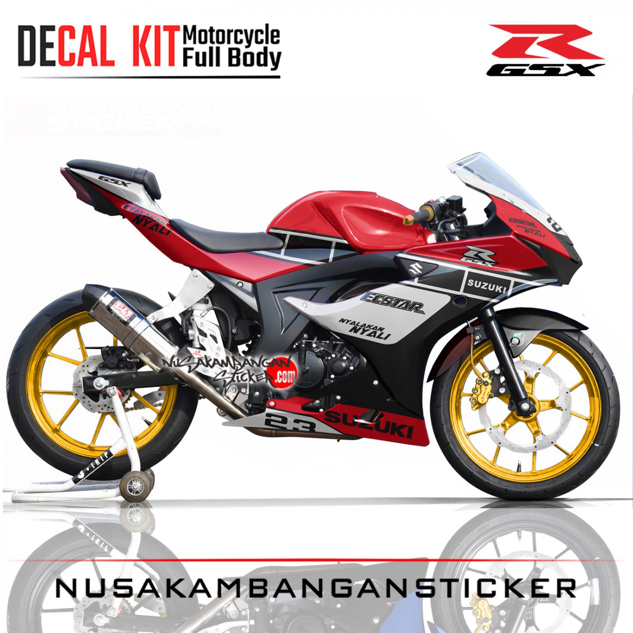 Sticker Motor Kawasaki – Nusakambangan Sticker