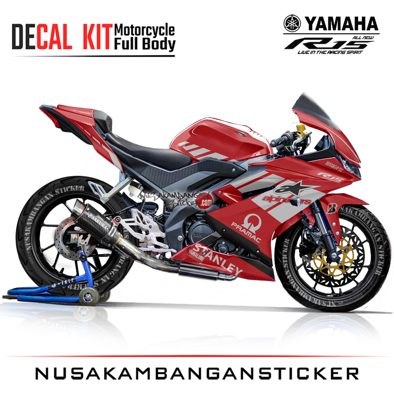 Sticker Motor Yamaha – Nusakambangan Sticker
