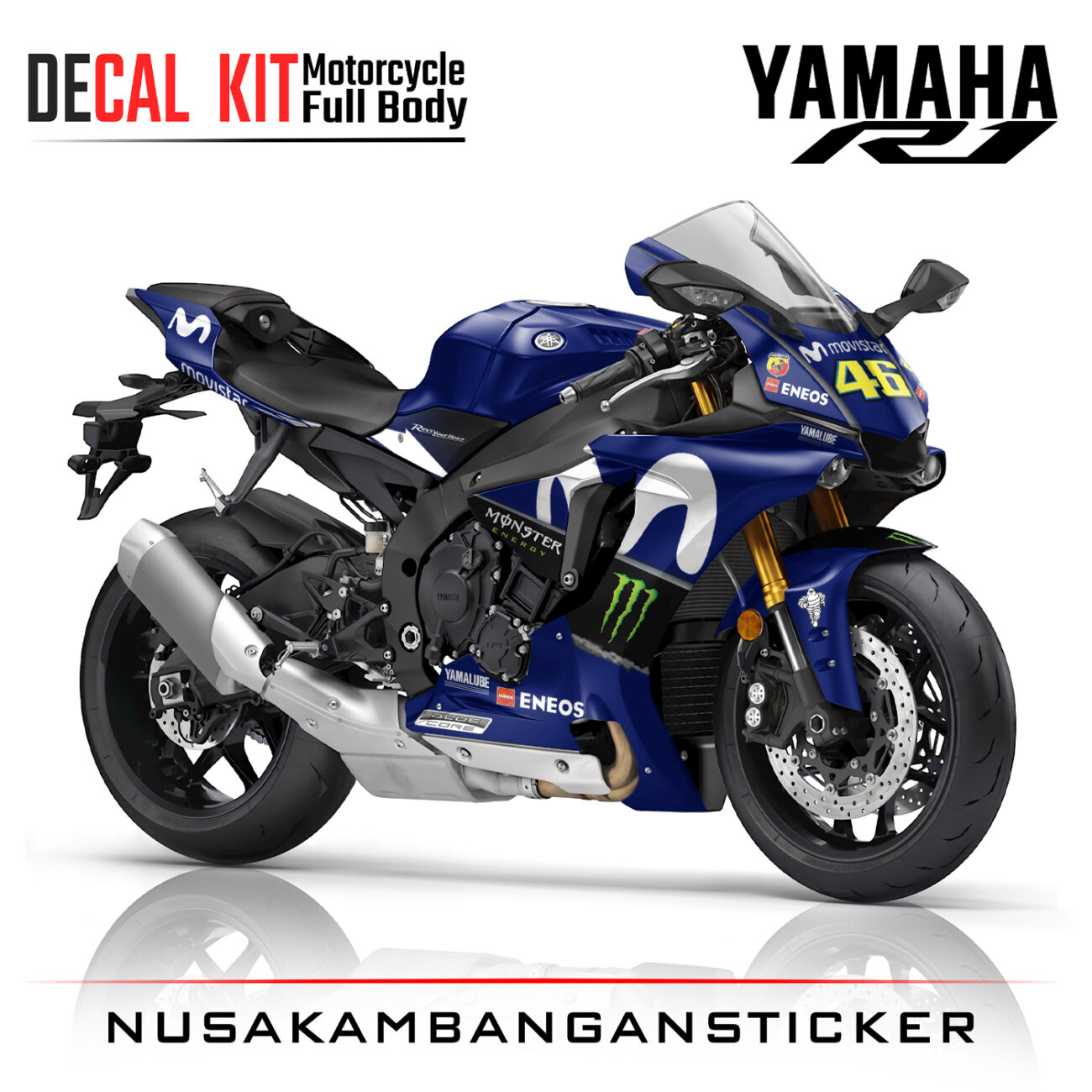 YZF R1 – Nusakambangan Sticker